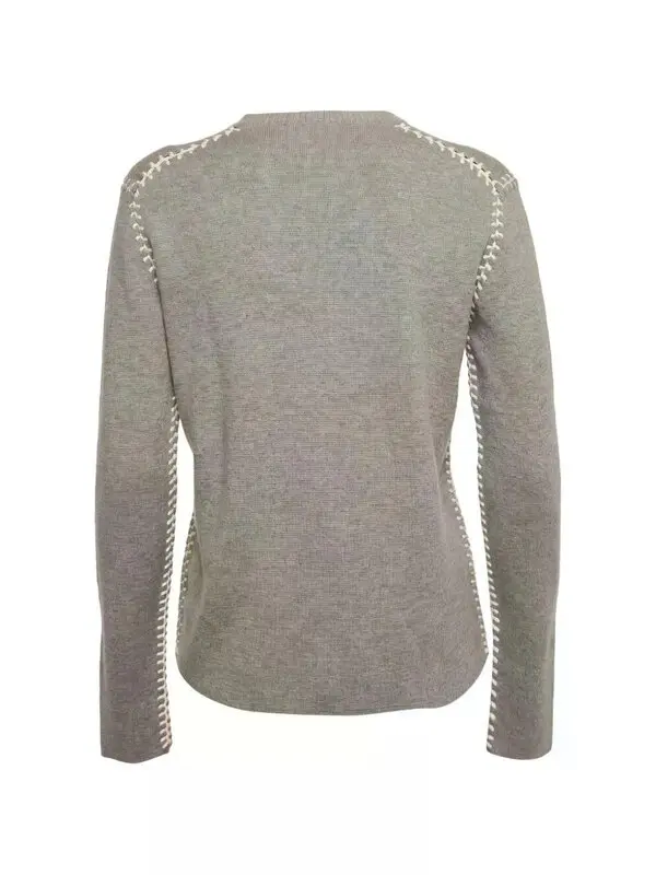 Chloé Whipstitch Trim Sweater