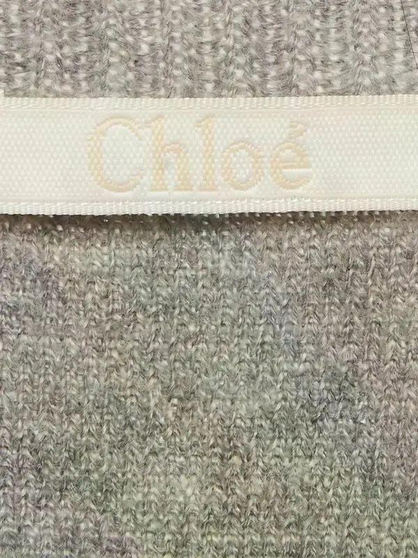 Chloé Whipstitch Trim Sweater