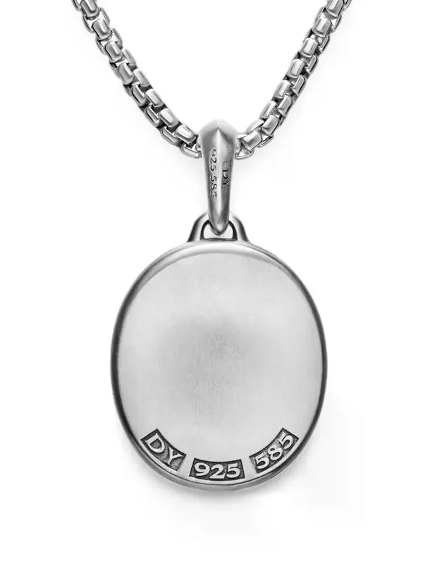 David Yurman Memento Mori Skull Necklace - Silver