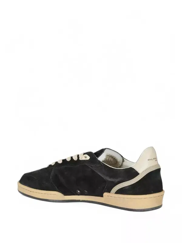 Philippe Model Pgal Suede Logo-patch Sneakers