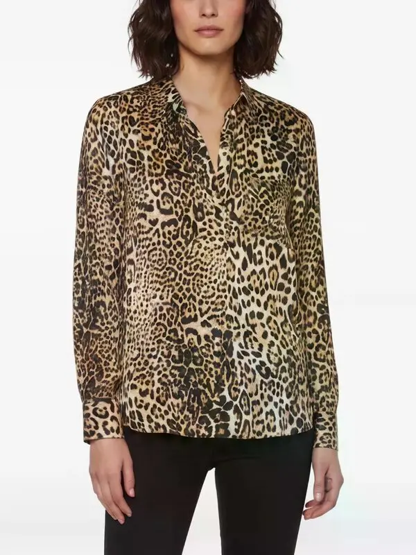 Zadig&Voltaire Tink Leo Printed Top - Neutrals