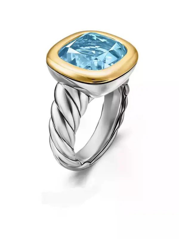 David Yurman Mercer® Topaz Ring - Silver