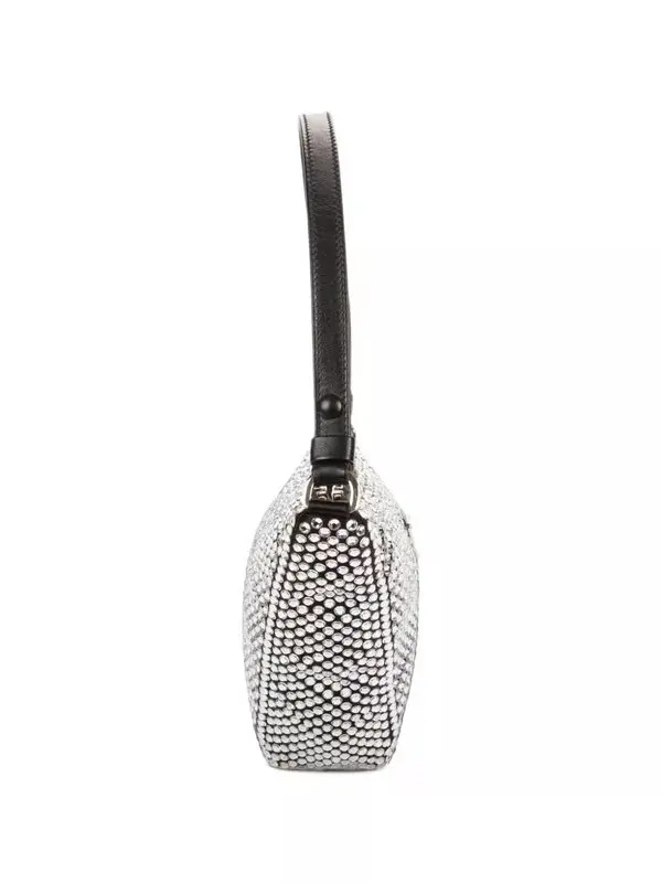 Prada Triangle Crystal-embellished Shoulder Bag