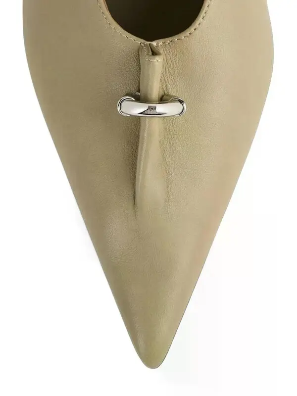 TOTEME Pierced Nappa Pumps Cashew