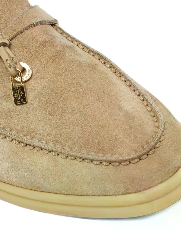 Loro Piana Summer Walk Suede Loafers