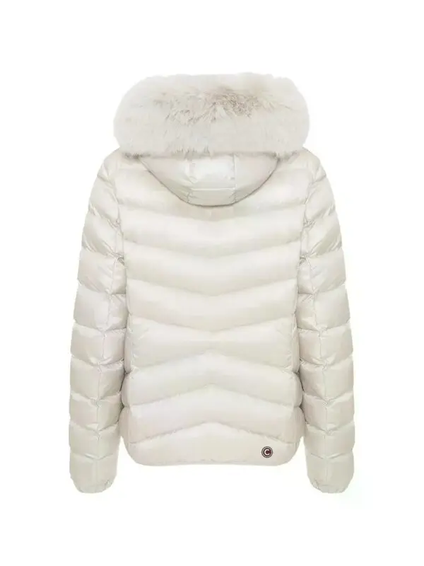 COLMAR Faux-fur Trim Hooded Jacket
