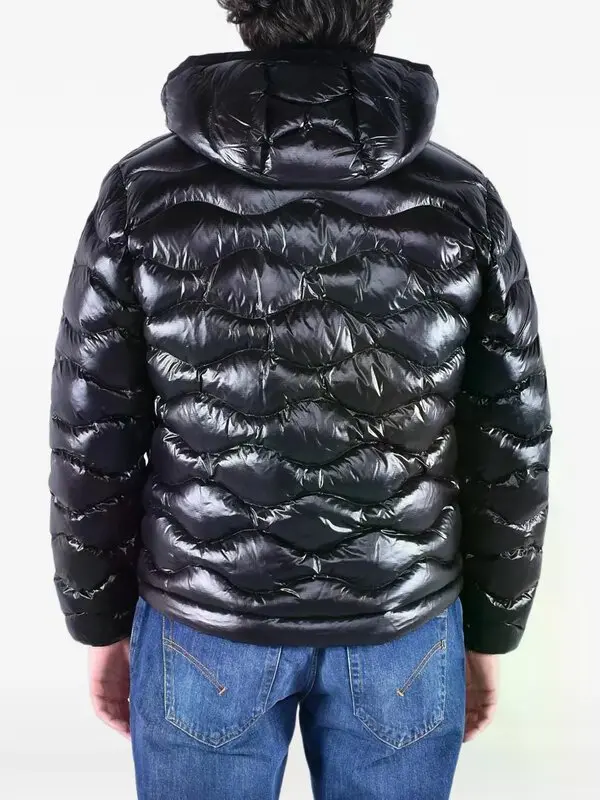 BLAUER. Bryant Wave-quilted Hooded Jacket