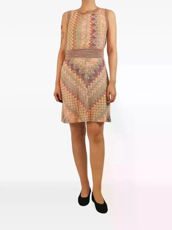Missoni Sleeveless Lurex Mini Dress