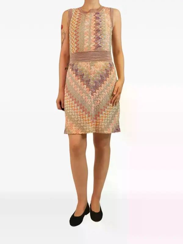 Missoni Sleeveless Lurex Mini Dress