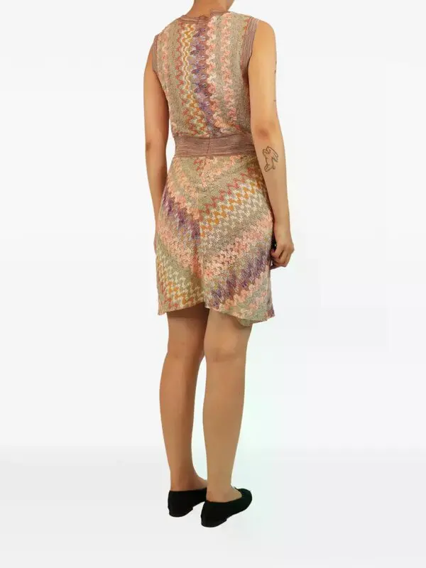 Missoni Sleeveless Lurex Mini Dress