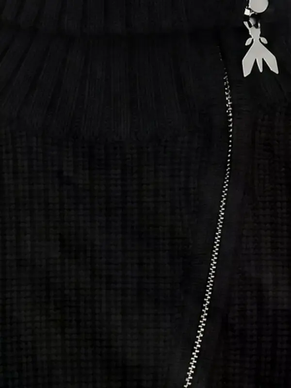 Patrizia Pepe Asymmetric Zip-fastening Cardigan