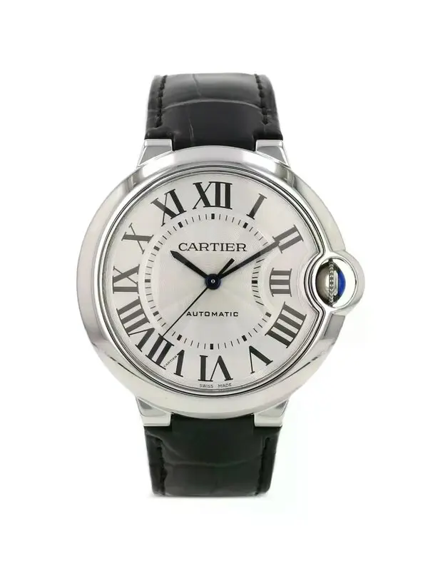 Cartier Ballon Bleu De 36mm Watch - Silver