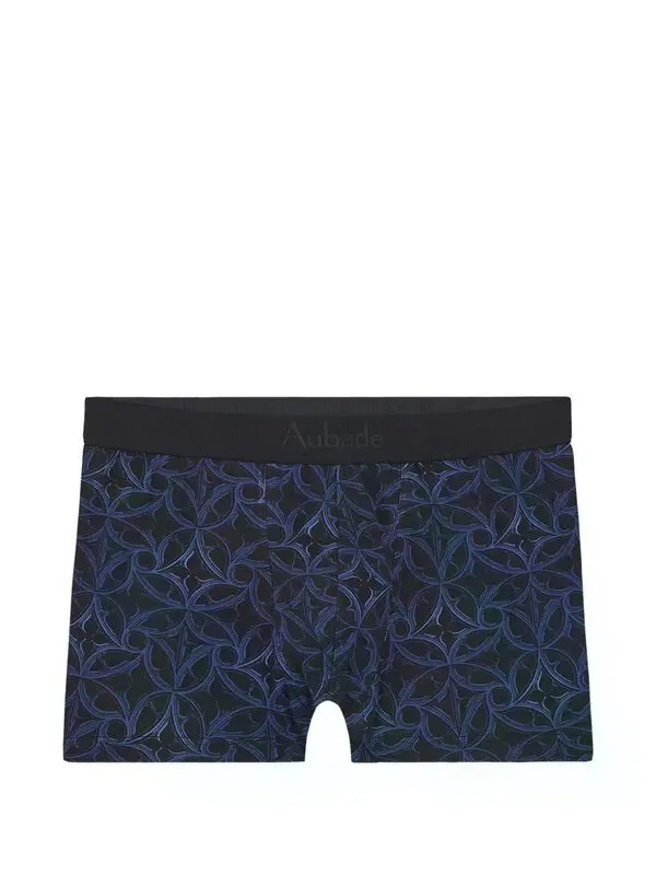 AUBADE Patterned Elasticated Trunks
