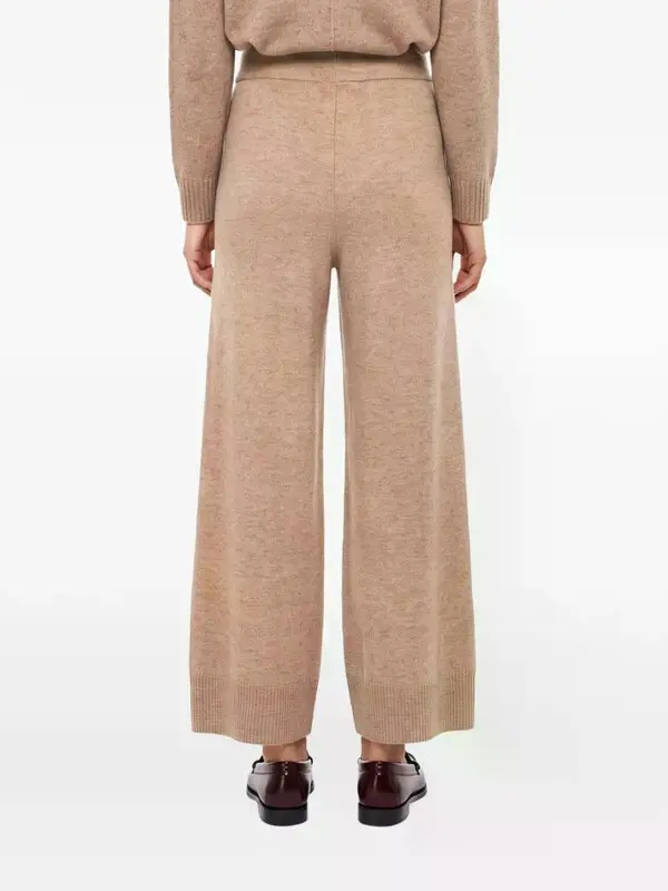 Max Mara Drawstring Knitted Palazzo Pants