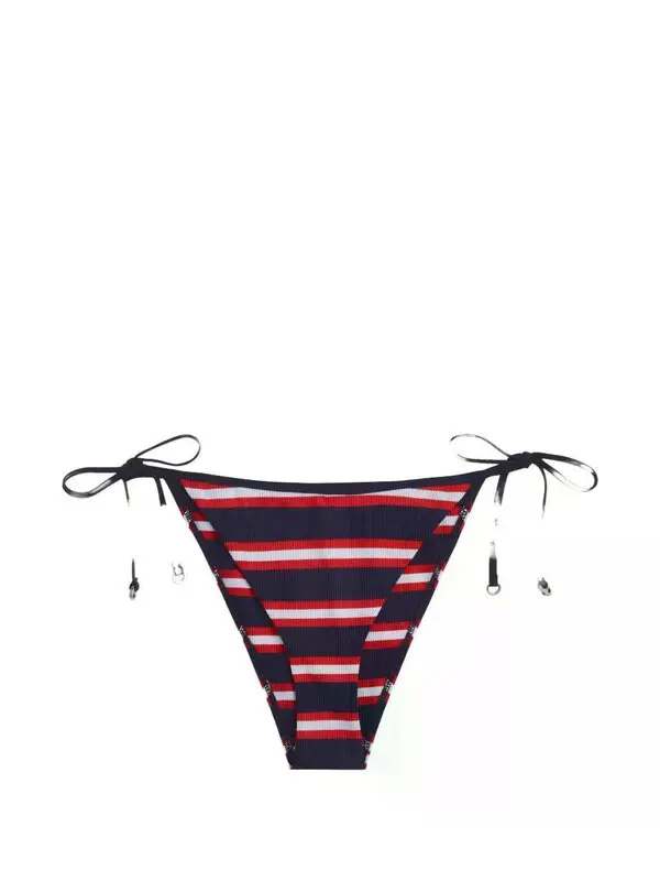 Tommy Hilfiger Striped Side-tie Bikini Bottoms