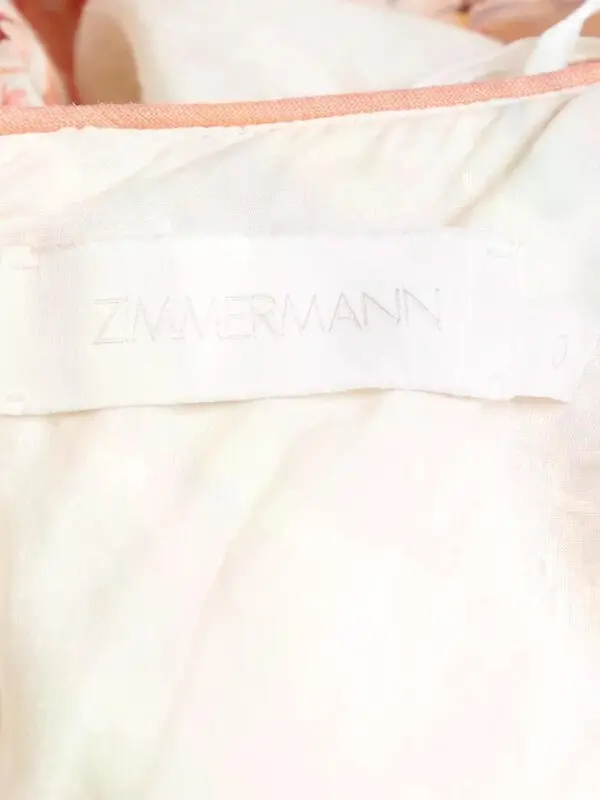 Zimmermann Devi Scalloped Midi Dress
