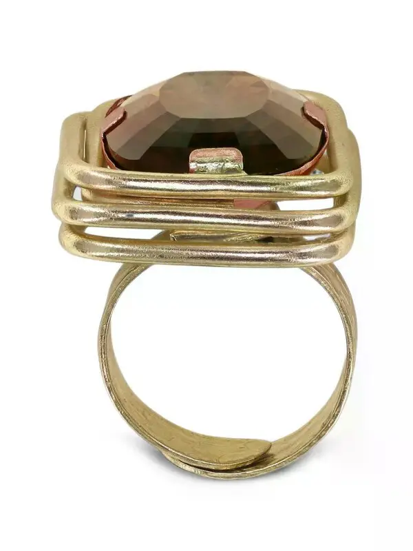 KONPLOTT To The Max Cushion-cut Crystal Ring