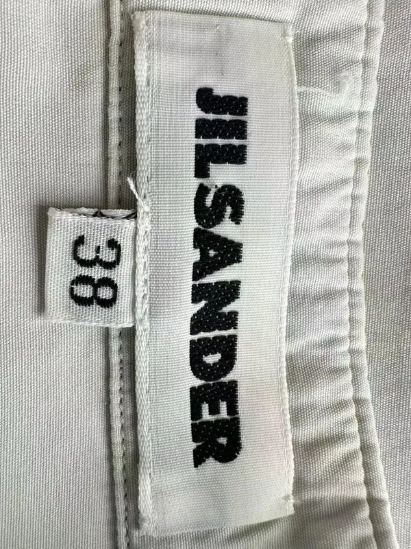 JIL SANDER Hidden-buttoned Shirt - Neutrals