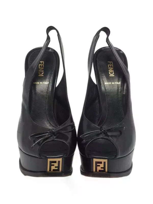 Fendi Fendista Slingback Pumps