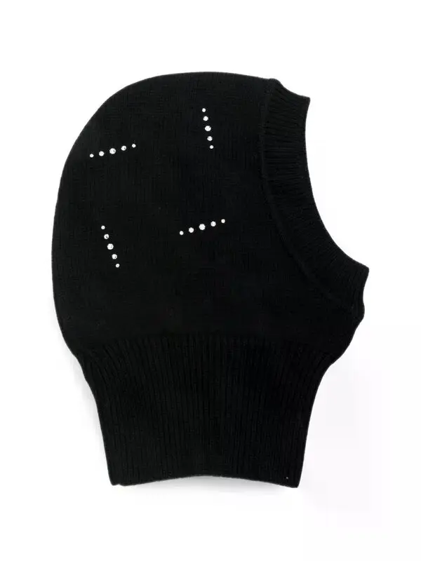 ERNEST W. BAKER Crystal-embellished Knitted Balaclava
