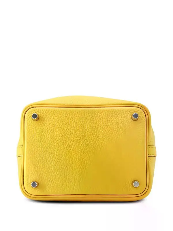 Hermès 2024 Clemence Picotin Lock 18 Handbag - Yellow
