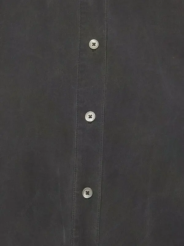 Alexander McQueen Long-sleeved Asymmetric Shirt Dress