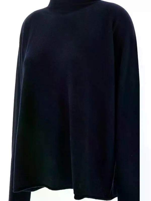 CASEY CASEY Chimney Roll-neck Cashmere Sweater - Blue