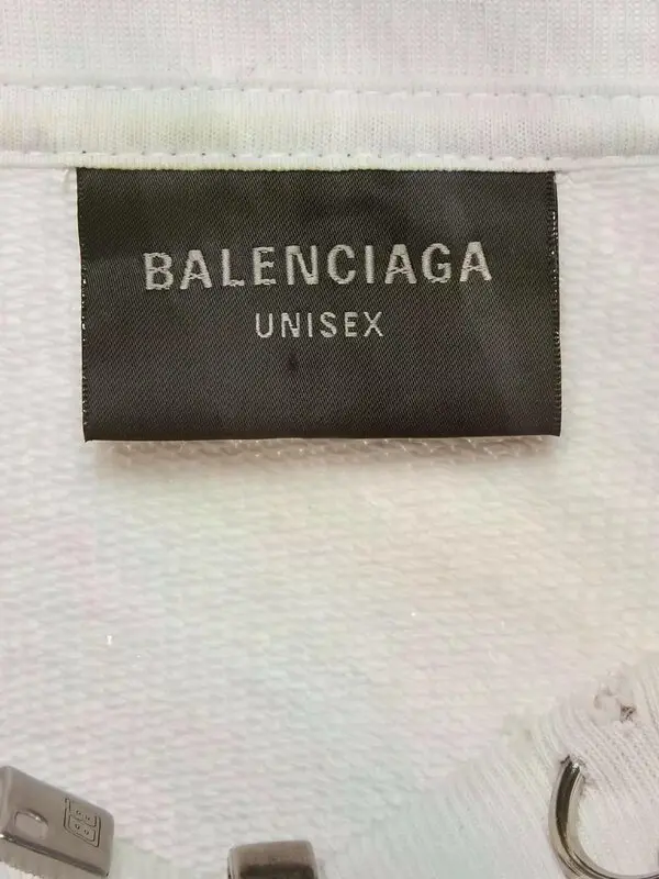 Balenciaga Pierced Distressed Sweater