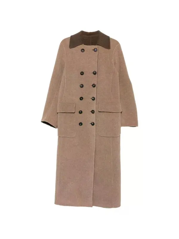 Seafarer Double-breasted Longline Coat