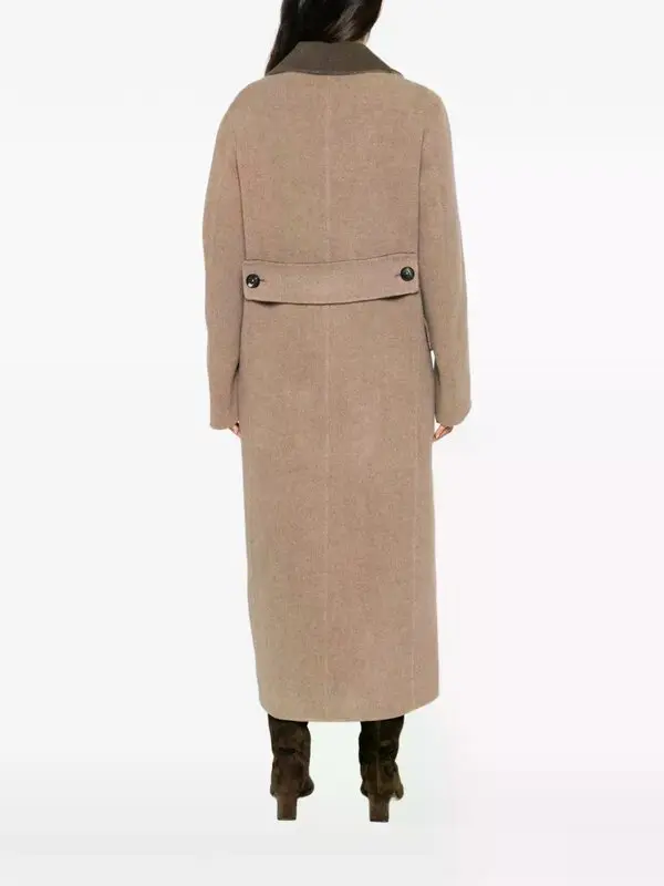 Seafarer Double-breasted Longline Coat