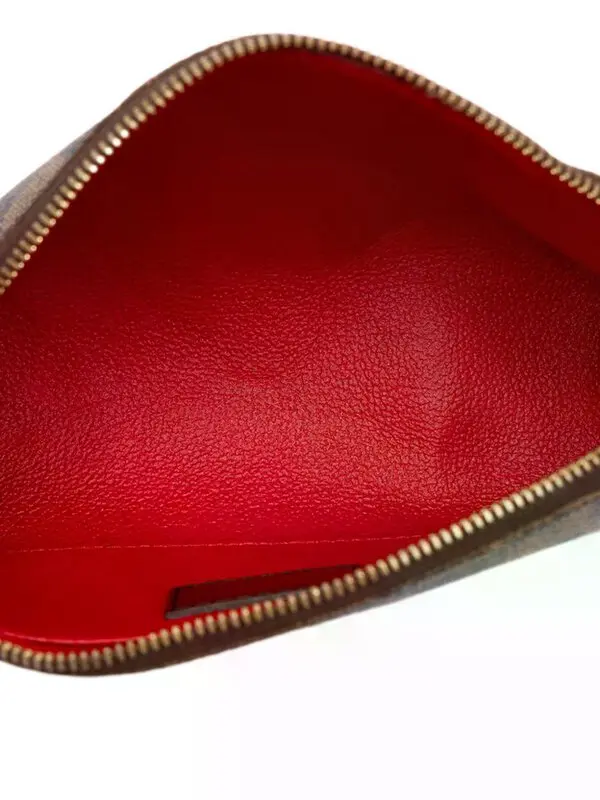 LOUIS VUITTON 2007 Damier Ebene Cosmetic Pm Pouch