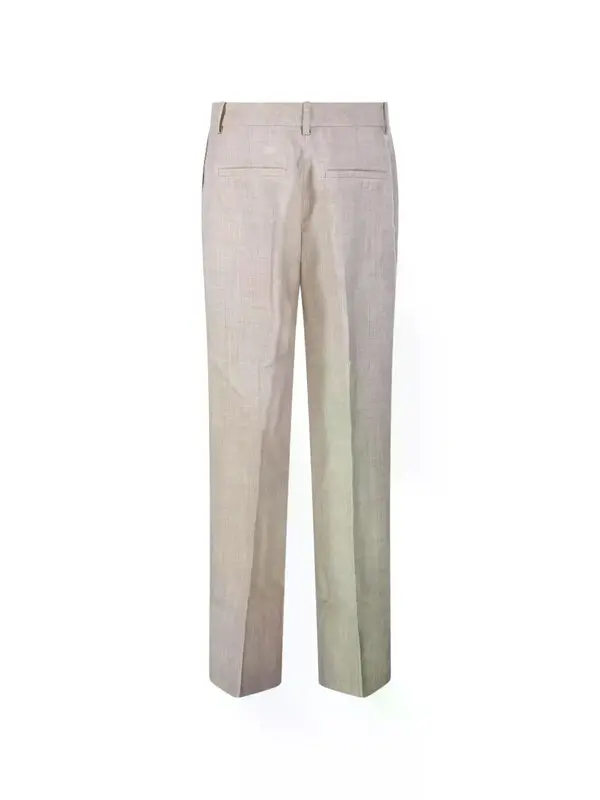 BY MALENE BIRGER Pressed-crease Straight-leg Trousers