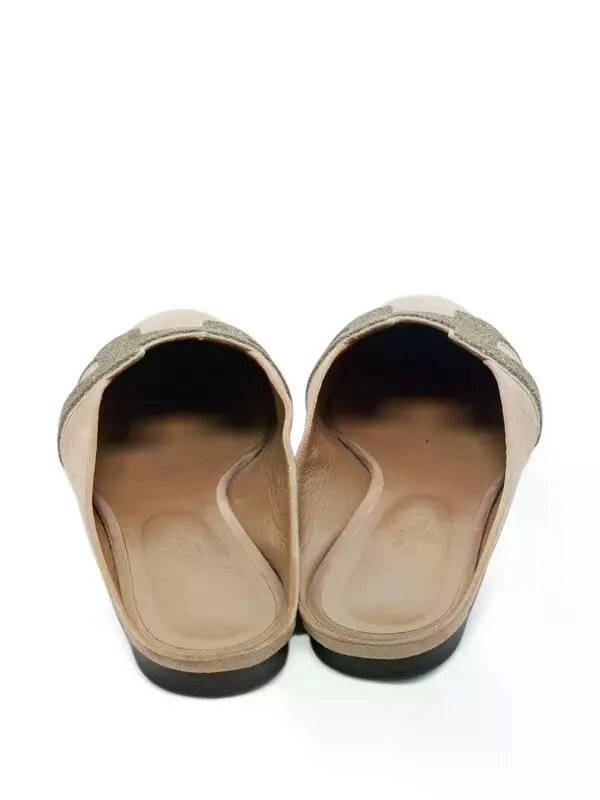 Hermès Roxane Crystal-embellished Mules