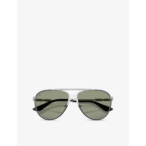 FERRARI Fh1039j Aviator-frame Metal Sunglasses
