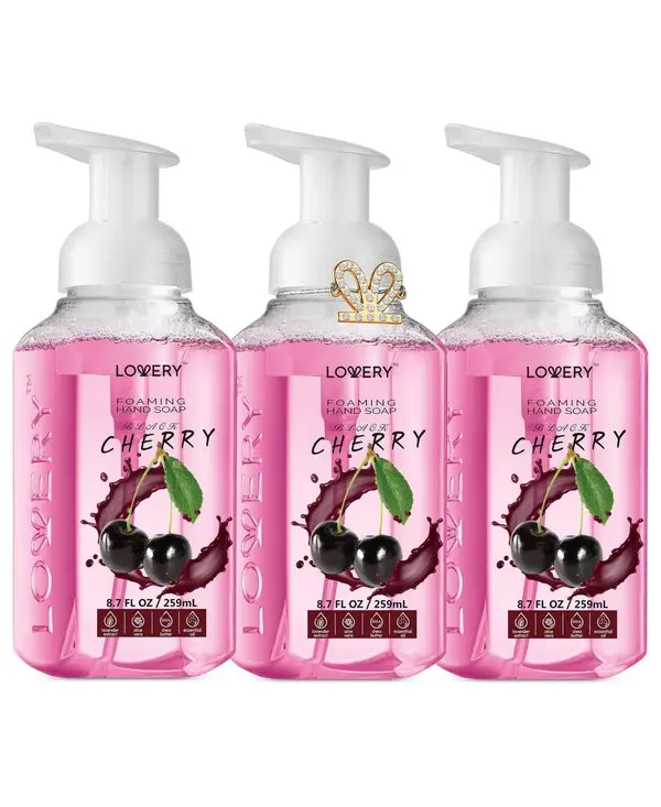 LOVERY Hand Foaming Soap In Black Cherry