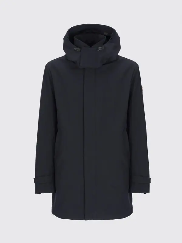 Peuterey Groff Water-repellent Technical Fabric Parka With Detachable Hood - Blue