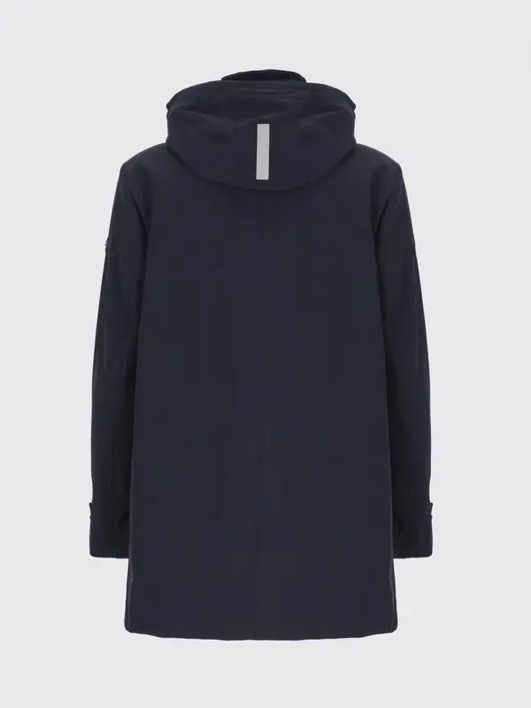 Peuterey Groff Water-repellent Technical Fabric Parka With Detachable Hood - Blue