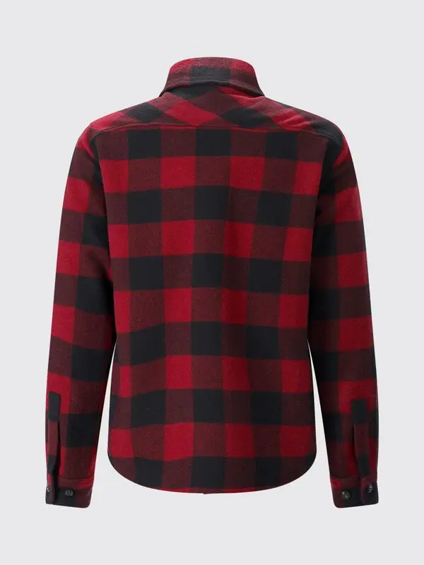 Woolrich Slim Fit Tartan Check Wool Blend Shirt