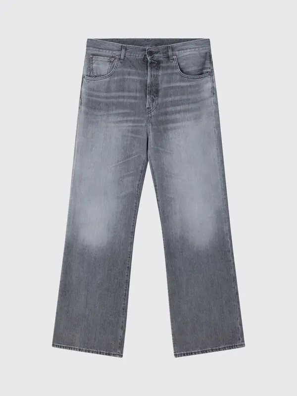 Acne Studios Tapered Fit Five-pocket Stretch Denim Jeans With A Mid-rise Waist