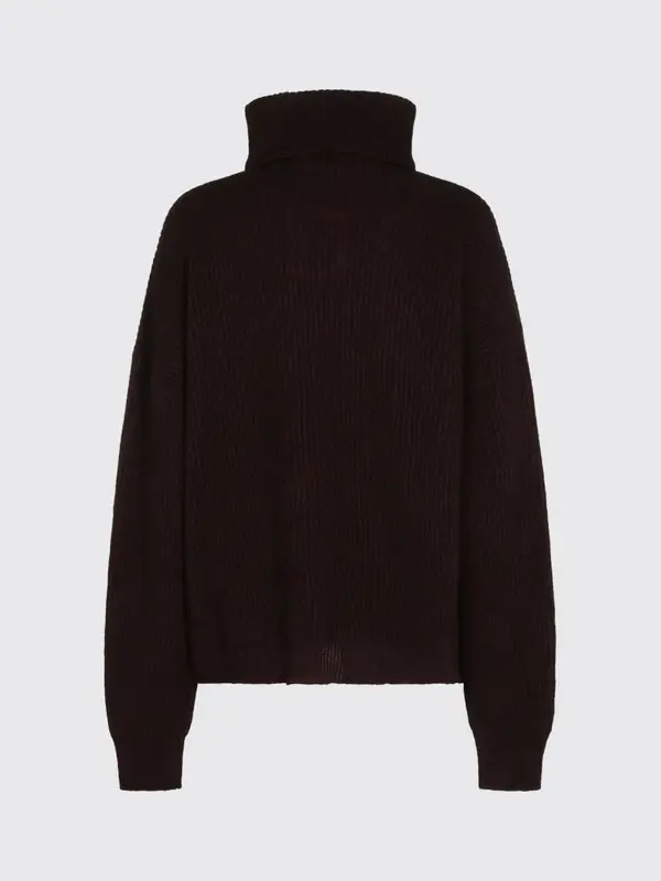 UMA WANG Pure Wool Turtleneck Jumper With Dropped Shoulders