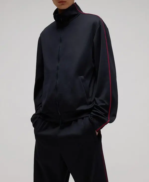 Gucci Shiny Technical Jersey Zip Jacket