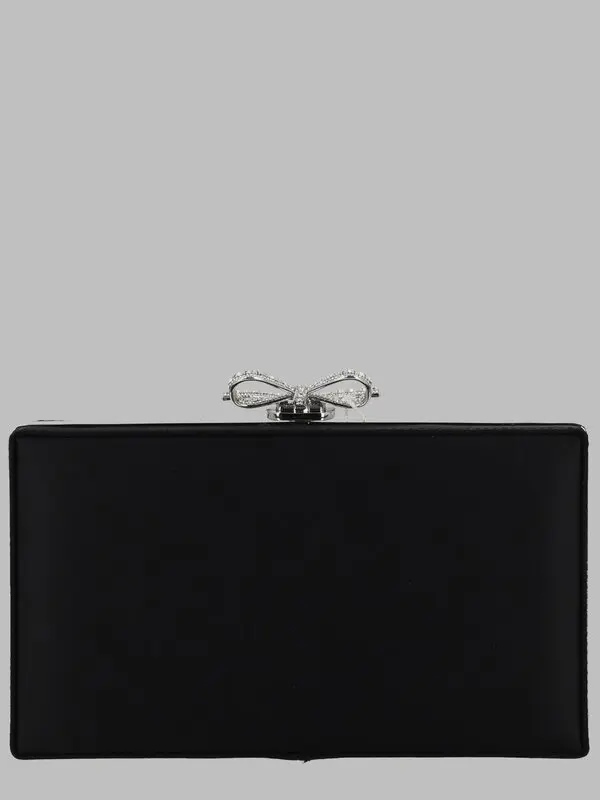 SELF-PORTRAIT Clutch "the Bow - Silver