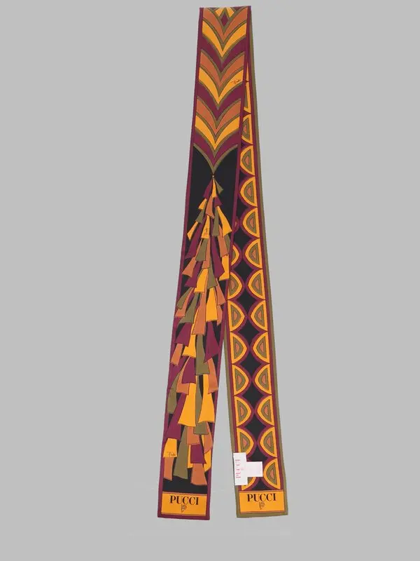 Emilio Pucci Foulard Bandeau Con Mix Di Stampe