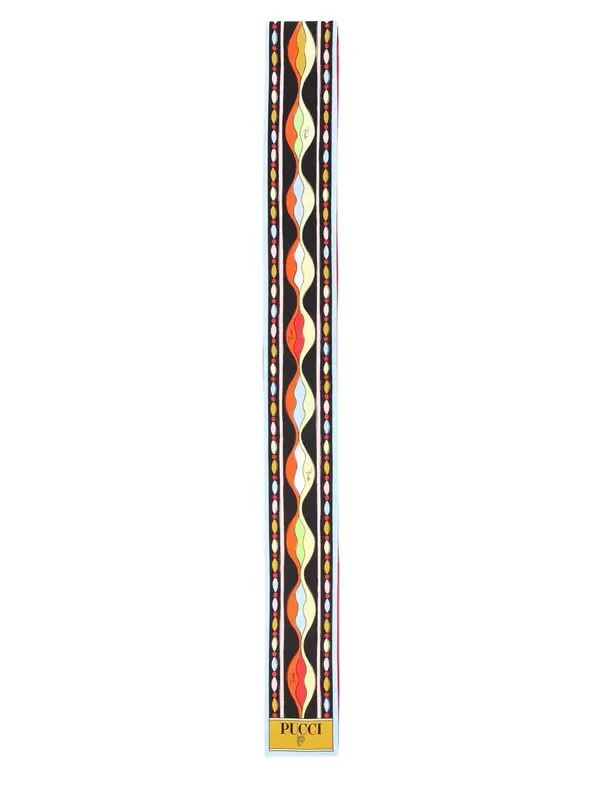 Emilio Pucci Foulard Bandeau Con Mix Di Stampe