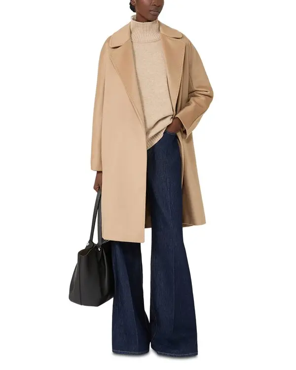 Max Mara Wkdpedale Wool Belted Coat