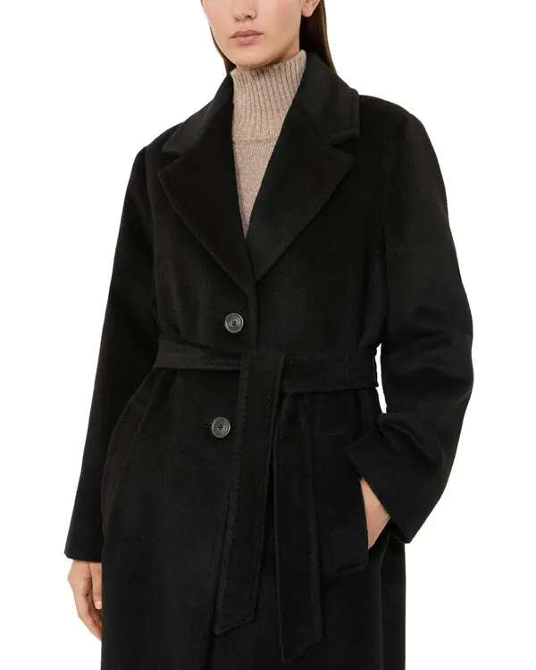 Max Mara Wkdbronte Belted Coat