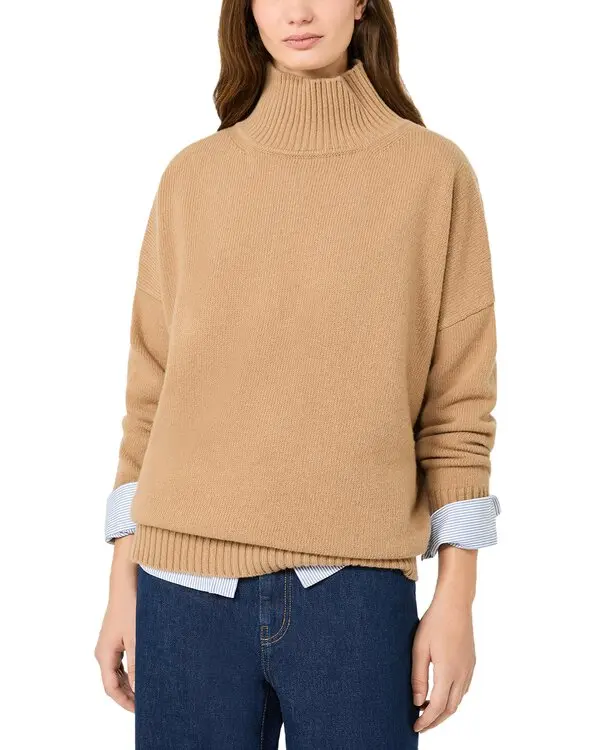 Max Mara Wkdborgia Wool High Neck Sweater