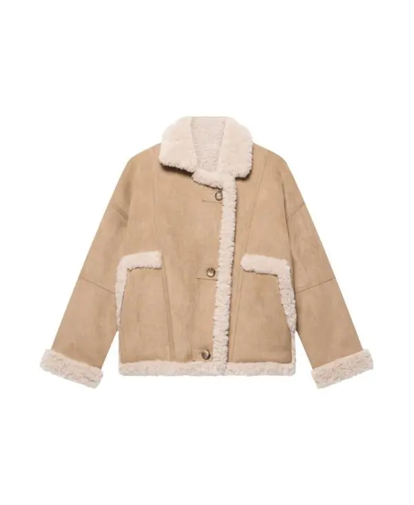Mint Velvet Faux Fur Lined Reversible Jacket