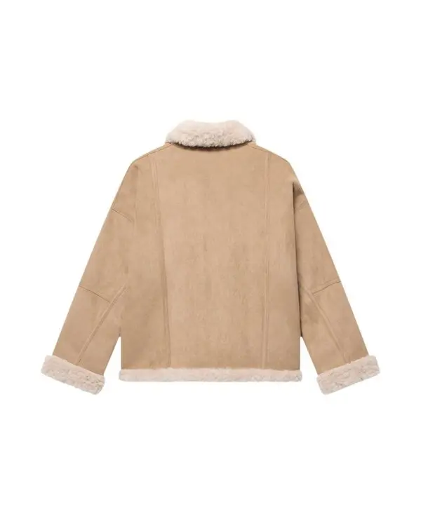 Mint Velvet Faux Fur Lined Reversible Jacket