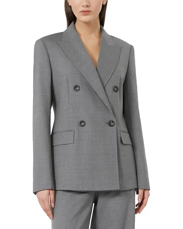 Max Mara Mstgioiosa Wool Blend Blazer